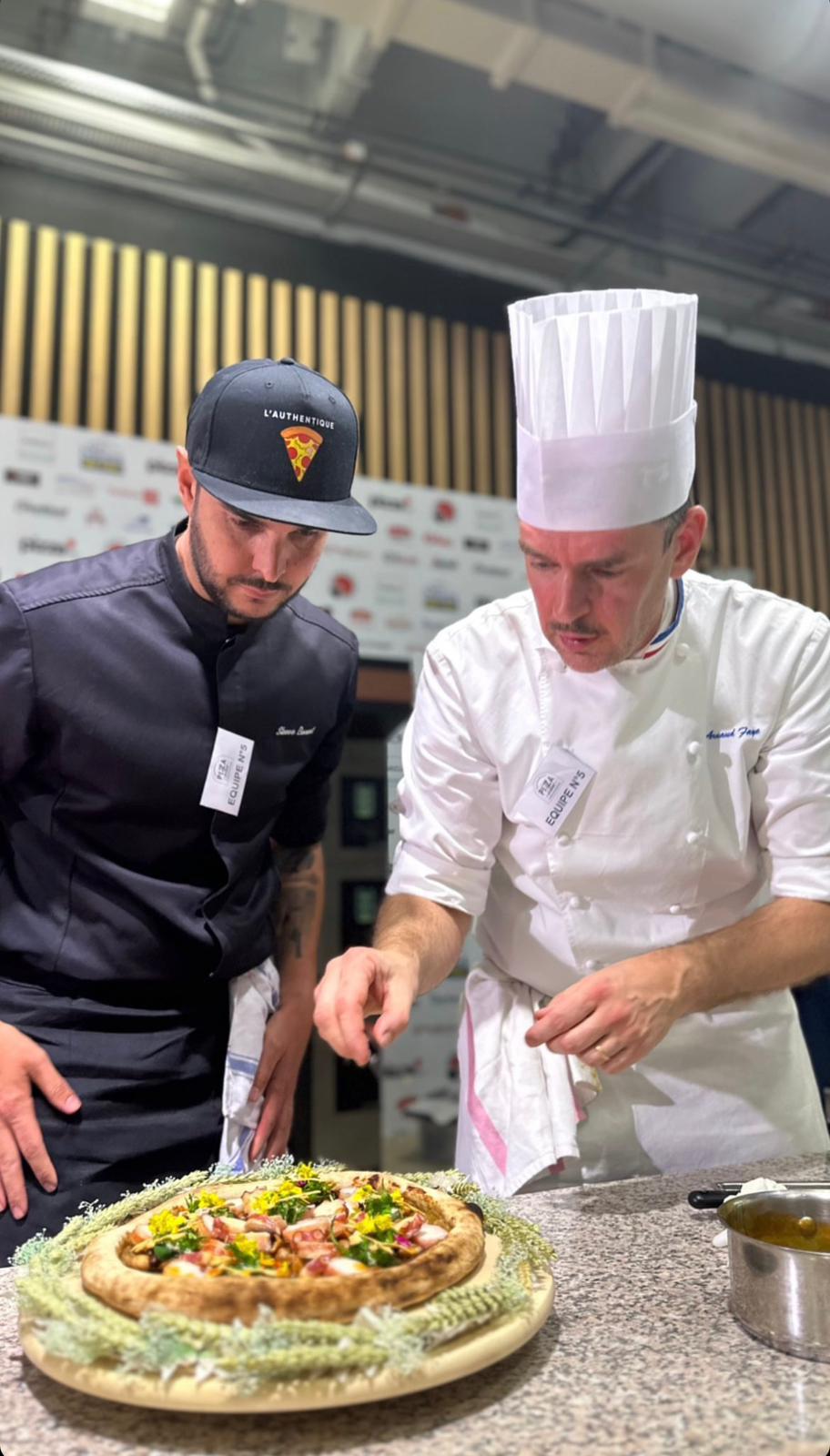 Steve Bonnet et Arnaud Faye, Champions de France de Pizza a Due 2023 ...