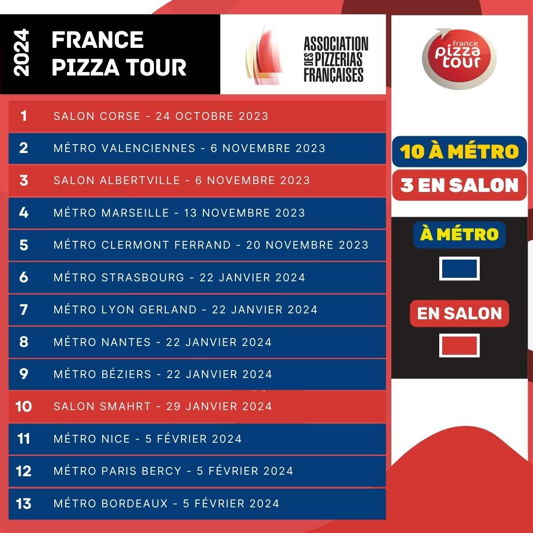 Le France Pizza Tour, c'est reparti ! - France Pizza